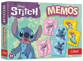 Pexeso papírové Lilo & Stitch společenská hra 30 kusů v krabici 21x14x4cm