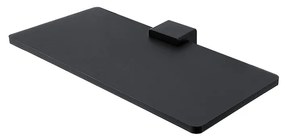 Černá polička do koupelny na mobil a drobnosti z Plexiglas, 20 cm NIMCO Kibo černá Ki-X320-C-90