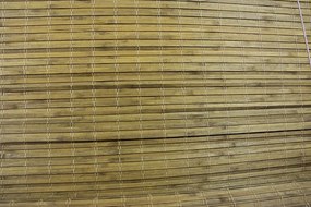 Vingo Rozbalená zatemňovací bambusová roleta světle hnědá - ořech Šířka rolety: 70 cm, Rozvin rolety: 150 cm