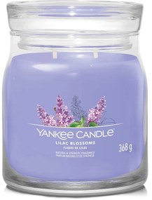 Yankee Candle – Signature svíčka Lilac Blossoms (Šeříkové květy) Velikost: střední 368 g