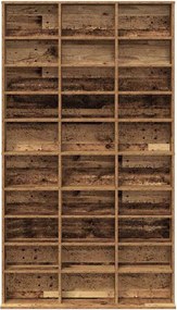 CD skříň Staré dřevo 101 x 23 x 177,5 cm Kompozitní dřevo 3329340