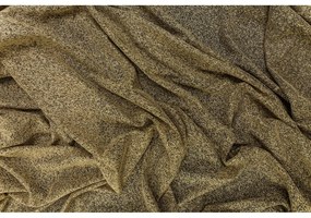 Záclona v béžovo-zlaté barvě 140x245 cm Carmine – Mendola Fabrics