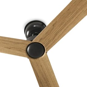 FARO 34371 - Stropní ventilátor MARINE M pr. 125 cm hnědá/černá IP44 + DO