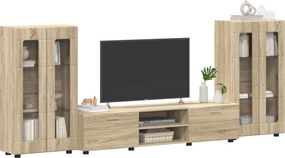 Sestava TV skříněk FLORIN 3 ks Sonoma dub Kompozitní dřevo 3397936