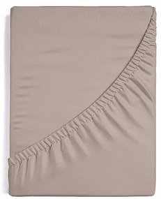 Matějovský napínací prostěradlo froté Světle hnědé na matraci: 200 x 200 cm