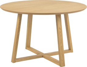 XXXLutz JÍDELNÍ STŮL, dub, přírodní barvy, 120/120/75 cm P & B - Jídelní stoly - 001749092102