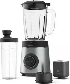 Electrolux E6VB1-8ST stříbrná / Stolní mixér / 1400 W / 2 mixovací nád