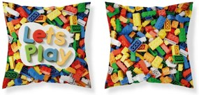 Povlak na polštář Micro ,Lego 40 x 40 cm