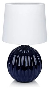 Markslöjd Markslöjd 106886 - Stolní lampa MELANIE 1xE14/40W/230V bílá/modrá ML1004
