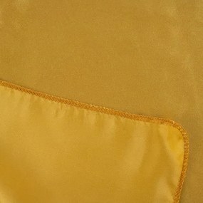 Saténový běhoun na stůl 900x36cm HQ Ruhhy 25065, zlatá