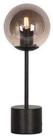 LABEL51 Stolní lampa Fumo - kouřové sklo