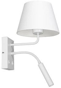Nástěnná lampa ARDEN 1xE27/60W+1xG9/8W/230V bílá