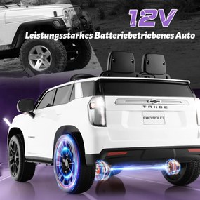 Costway Dětské elektrické auto Chevrolet s 2,4 G dálkovým ovládáním a odpružením