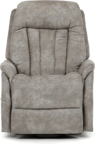 Polohovací křeslo šedé, elektrické TV-Q8575 GREY3