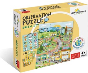 Adventerra games vzdělávací eko puzzle ekkologické město