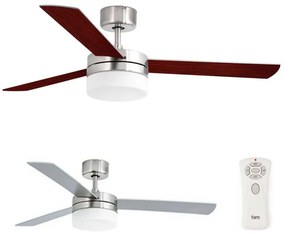 FARO Barcelona FARO 33608 - Stropní ventilátor PANAY 2xE14/8W/230V + dálkové ovládání W-VEN33608