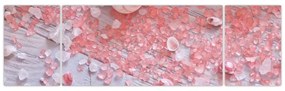 Obraz - Přímořská atmosféra v růžových odstínech (170x50 cm)