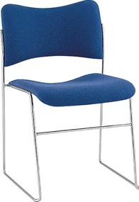 KOVONAX Židle Said Čalounění: Koženka DOLARO, Barva látky: DOLARO BA1, Povrchová úprava (barva): Chrom