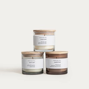 Svíčka ESSENTIAL Quiet Grey 786938