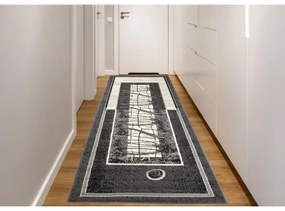 Kusový koberec PP Banan šedý atyp 100x200cm
