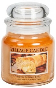 Village Candle - vonná svíčka Warm Buttered Bread (Teplé máslové houstičky) 454g
