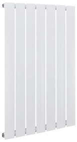 vidaXL Lamelový radiátor bílý 542 mm x 900 mm