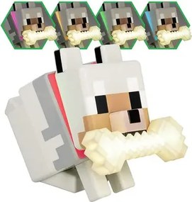 Paladone Light Wolf Minecraft / Stolní lampa