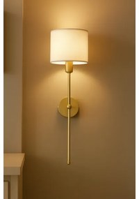 Nástěnná lampa MADELA 1xE14/40W/230V bílá/béžová