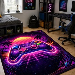 Protiskluzový herní koberec Retro Pad