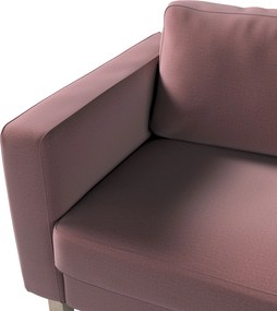 Potah na pohovku IKEA Karlstad, 3-místná, rozkládací barva fialová látka sametová