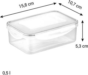 TESCOMA Dóza FRESHBOX 0,5 l, obdélníková
