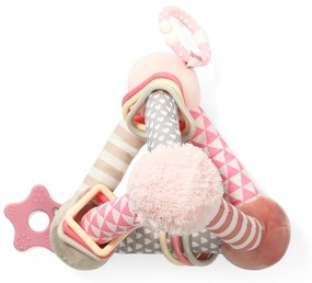 Edukační hračka Baby Ono pyramida Tiny Yoga pink