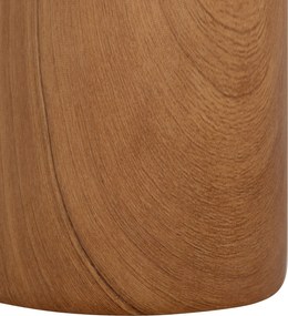 Keramická váza SAO, efekt dřeva, 20 cm