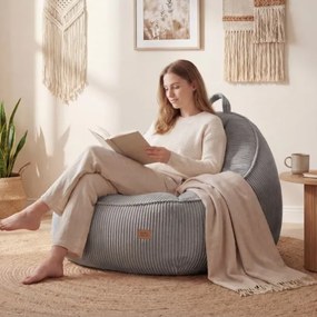 Sedací pytel COMFY 4.0 šedý