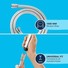 Grohe Vitalio Get Stick - Set sprchové hlavice držáku a hadice chrom