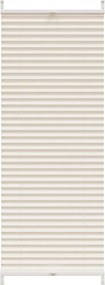 Plisovaná roleta 40 x 100 cm krémová 240617