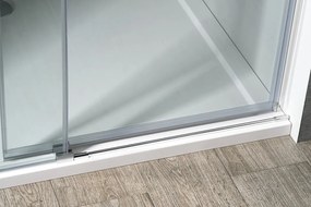Gelco Gelco, VOLCANO BLACK sprchové dveře 1800 mm, čiré sklo, GV1418