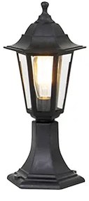 Klasická venkovní stojací lampa černá 42,2 cm IP44 - New Haven