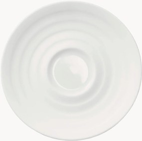 Sada podšálků z kostního porcelánu Cross White, 6 dílů