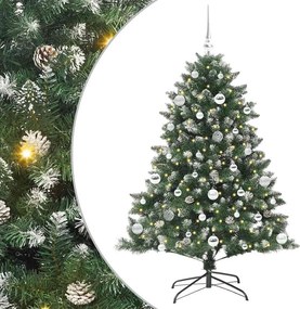 Umělý vánoční stromeček Zelená 150 cm PVC, plast a ocel 3395226