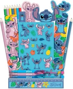 PYRAMID Adventní kalendář Lilo a Stitch / 24 okének / Papírenské potře
