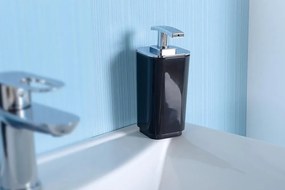 Aqualine Sapho, SEVENTY dávkovač mýdla na postavení, černá