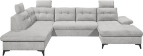XXXLutz SEDACÍ SOUPRAVA, textil, tmavě šedá MID.YOU - Sedací soupravy - 002220053712