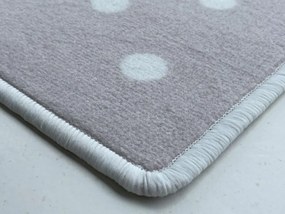 Vopi | Dětský koberec Puntík růžový - 160 x 240 cm