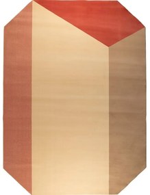 OnaDnes -20% Béžovo červený koberec ZUIVER HARMONY 200 x 290 cm