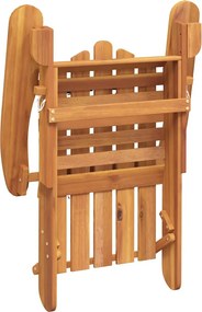 Zahradní židle Adirondack masivní akáciové dřevo 316830
