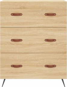 Skříň highboard dub sonoma 69,5 x 34 x 180 cm kompozitní dřevo 3199724