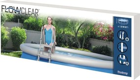 Bestway Bezpečnostní bazénové schůdky 4 stupně Flowclear 132 cm [92814]