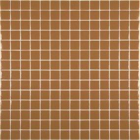 Hisbalit Skleněná mozaika hnědá Mozaika 212A MAT 2,5x2,5 2,5x2,5 (33,33x33,33) cm - 25212AMH