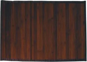 Spirella YALONG koupelnová bambusová předložka 50 x 80 cm hnědá / prot